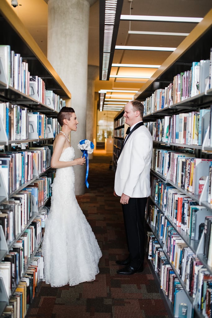 Library Wedding | POPSUGAR Love & Sex