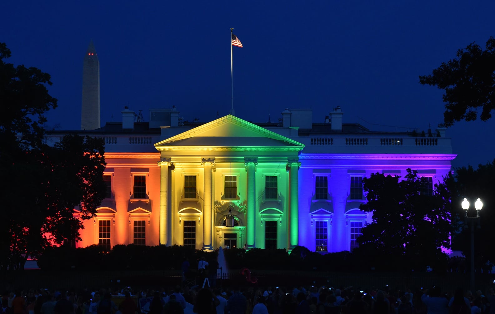 Rainbow White House | Pictures | PS Celebrity