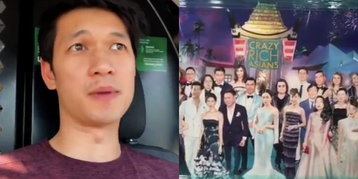 Harry Shum Jr. Gives Crazy Rich Asians Art to Jon M. Chu | PS Entertainment
