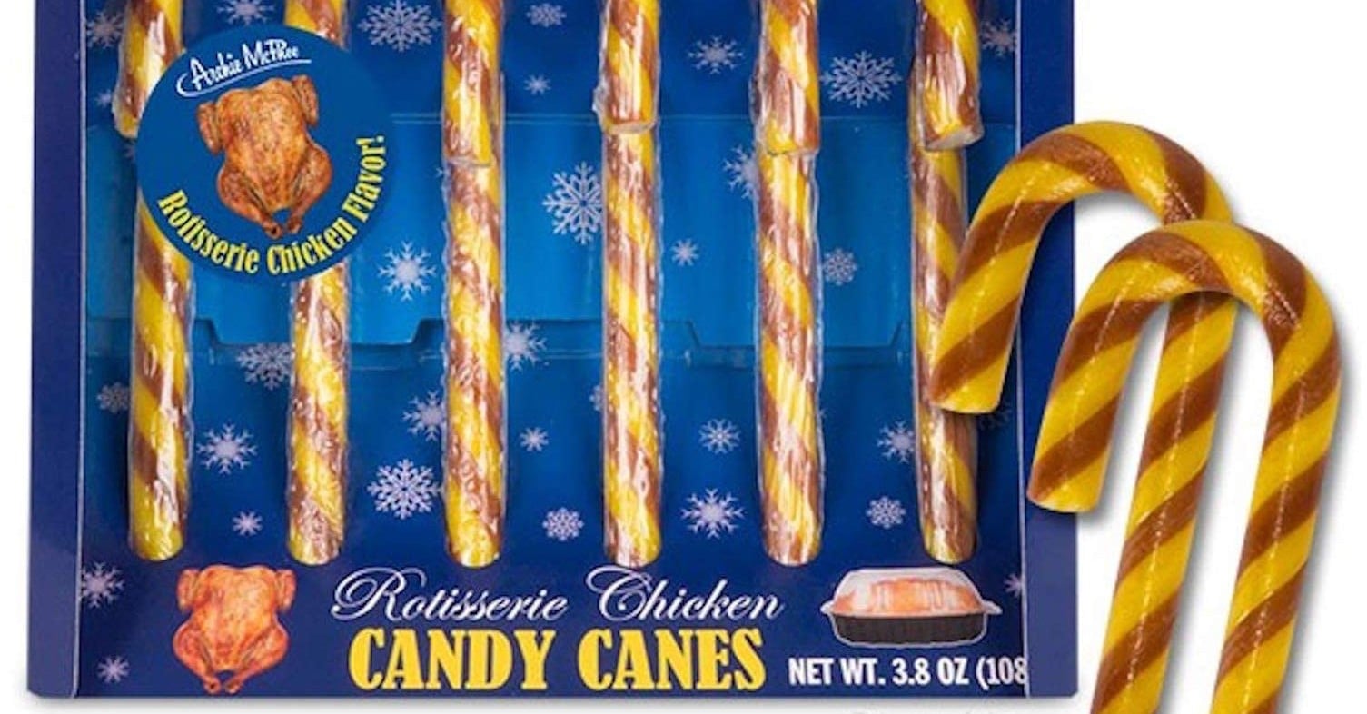 Rotisserie Chicken-Flavored Candy Canes | PS Family