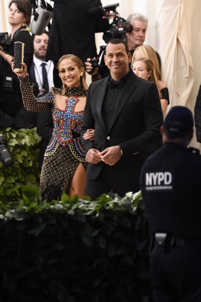 Jennifer Lopez and Alex Rodriguez at the Met Gala 2018 | POPSUGAR Celebrity