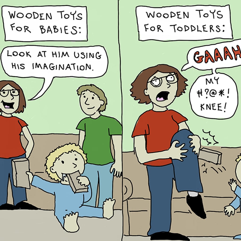 Mom Comic Parenting Cartoon Strips POPSUGAR Moms