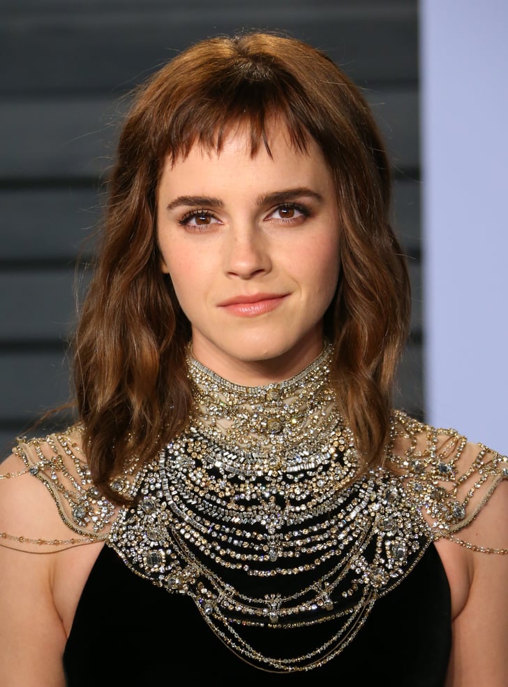 Emma Watson | Bob Haircuts With Bangs 2018 | POPSUGAR Beauty UK Photo 10