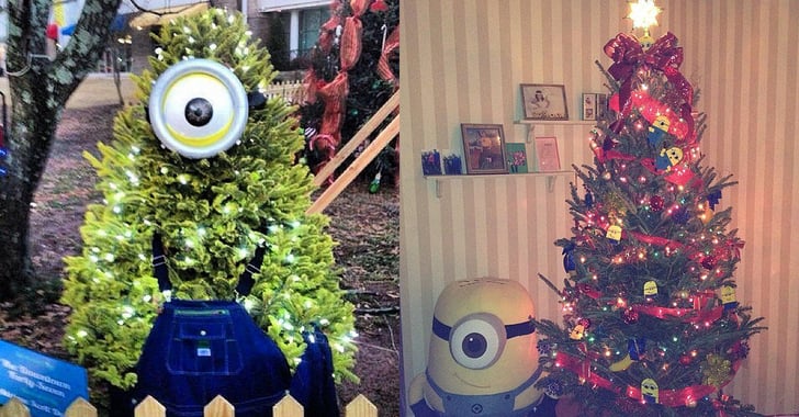 Minions Christmas Trees | POPSUGAR Family