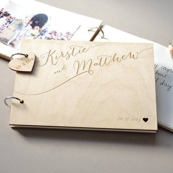 Unique Wedding Guestbooks Popsugar Love And Sex