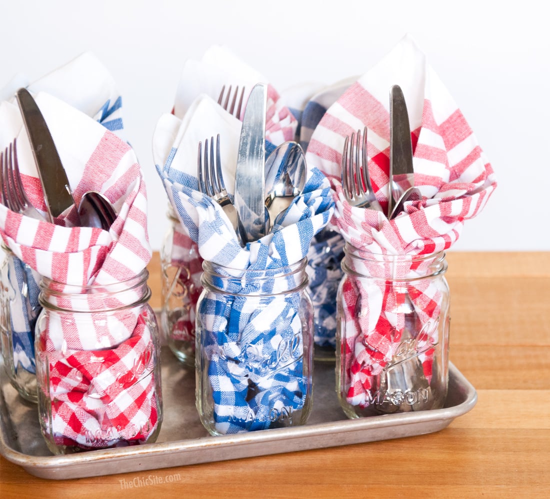 Mason Jar Barbecue Party Decor | POPSUGAR Food