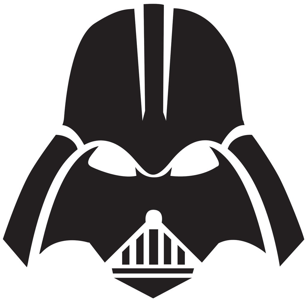 Darth Vader Mask Pumpkin Carving Stencils POPSUGAR Smart Living 