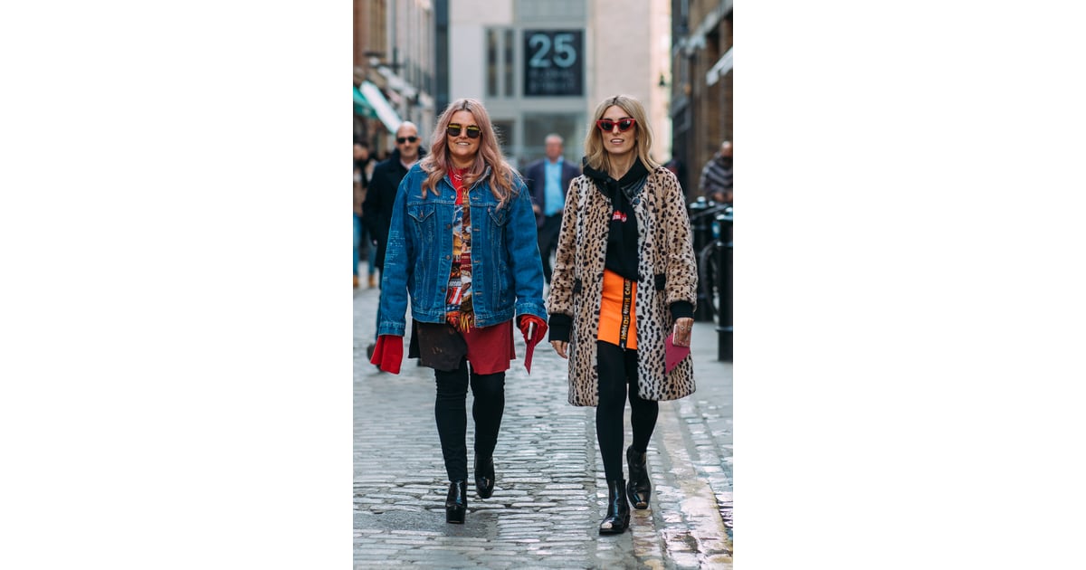 Day 2 | Street Style at London Fashion Week Fall 2018 | POPSUGAR ...