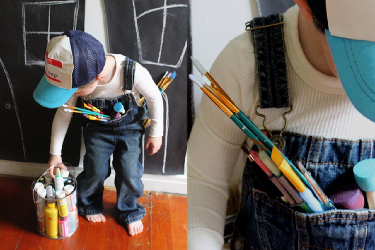DIY Overalls Halloween Costumes For Kids | PS Family