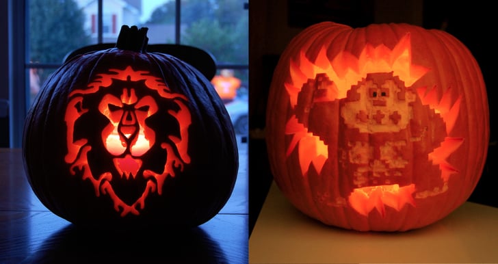 Video-Game Pumpkins | POPSUGAR Tech