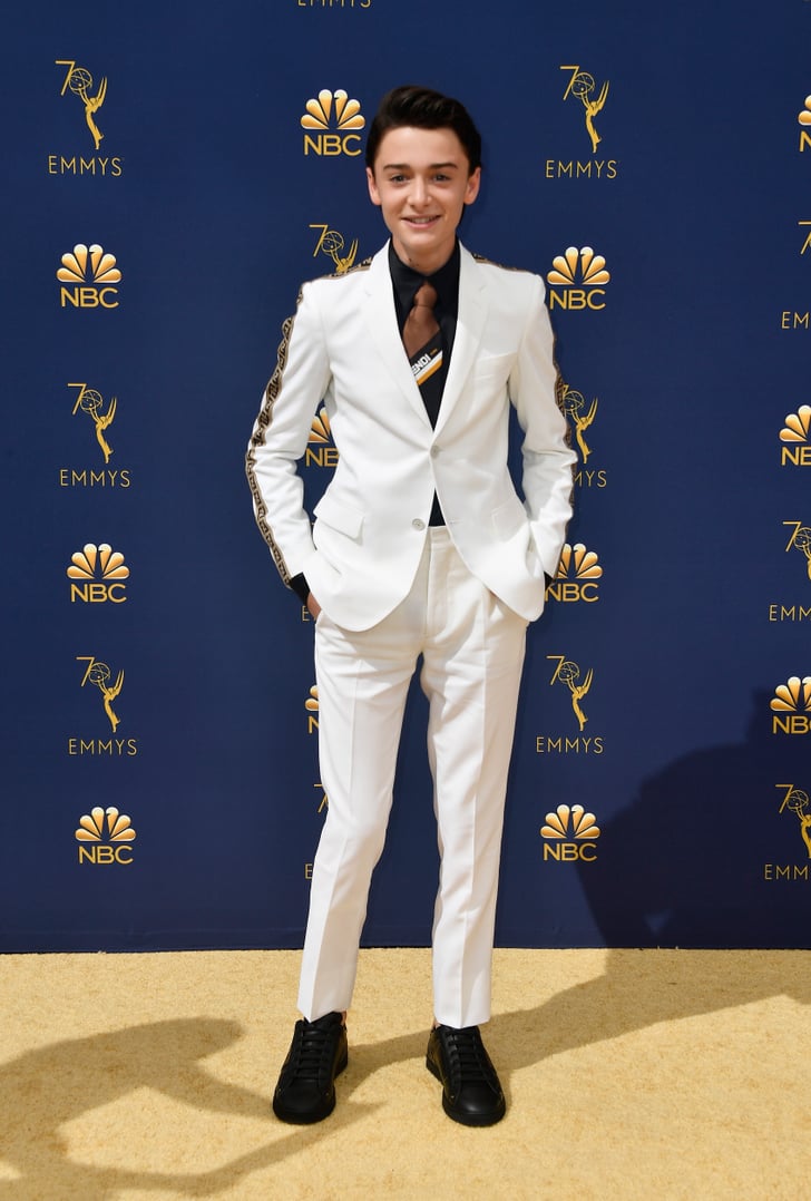Noah Schnapp | Emmys Red Carpet Dresses 2018 | POPSUGAR Fashion UK ...