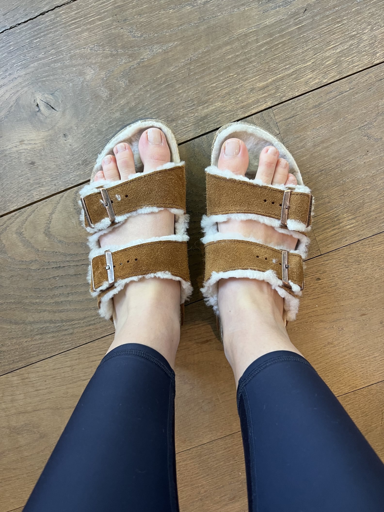 Birkenstock Arizona Shearling Slide Sandal Review | PS Fashion