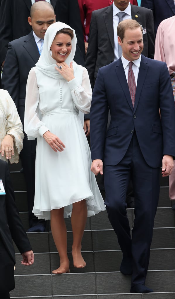Kate Middleton Feet Mosque