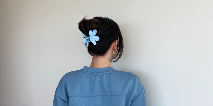 I Tried TikTok's Viral Claw-Clip Hair Hack For Layered Hair | POPSUGAR ...
