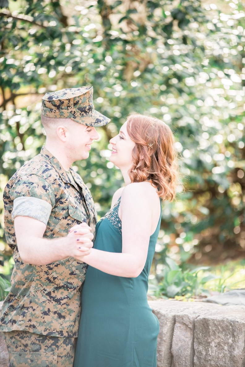 Military Couple Engagement Session in Washington DC | PS Love