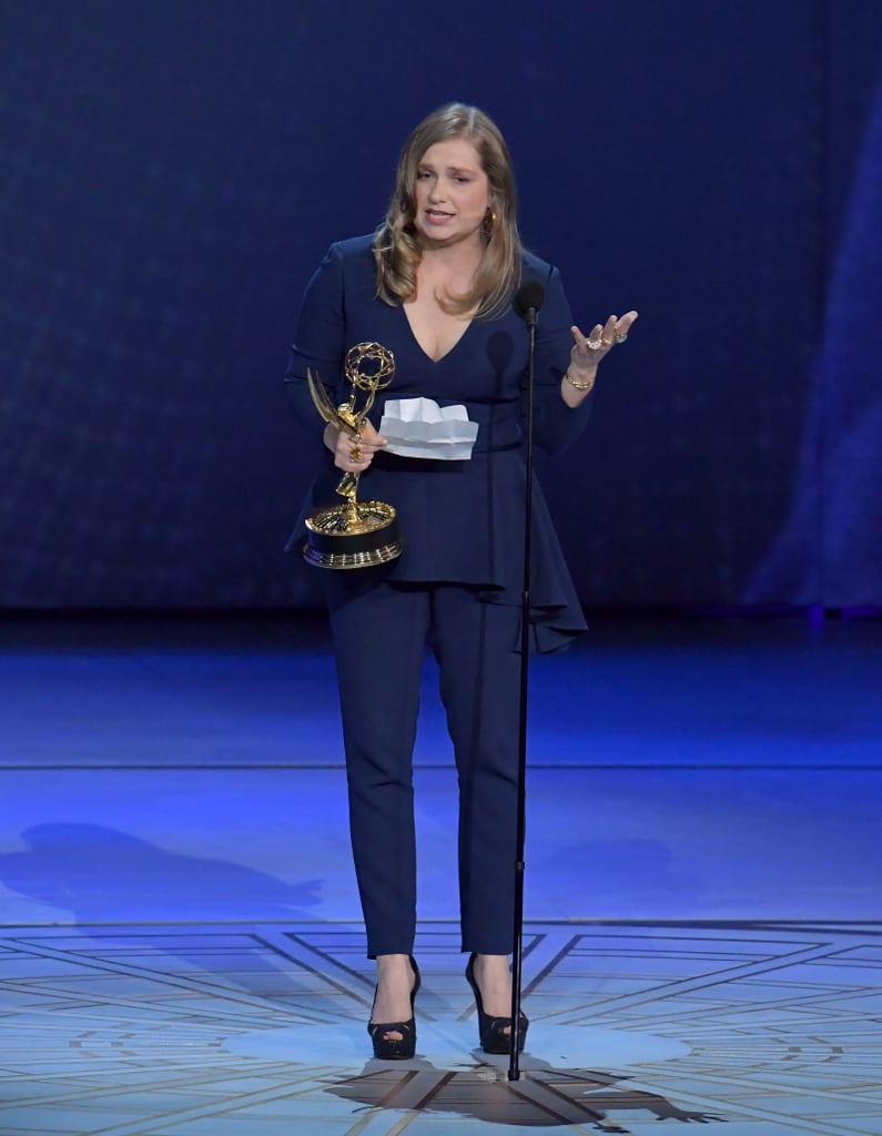Merritt Wever Emmys Acceptance Speech Video 2018 | POPSUGAR Entertainment