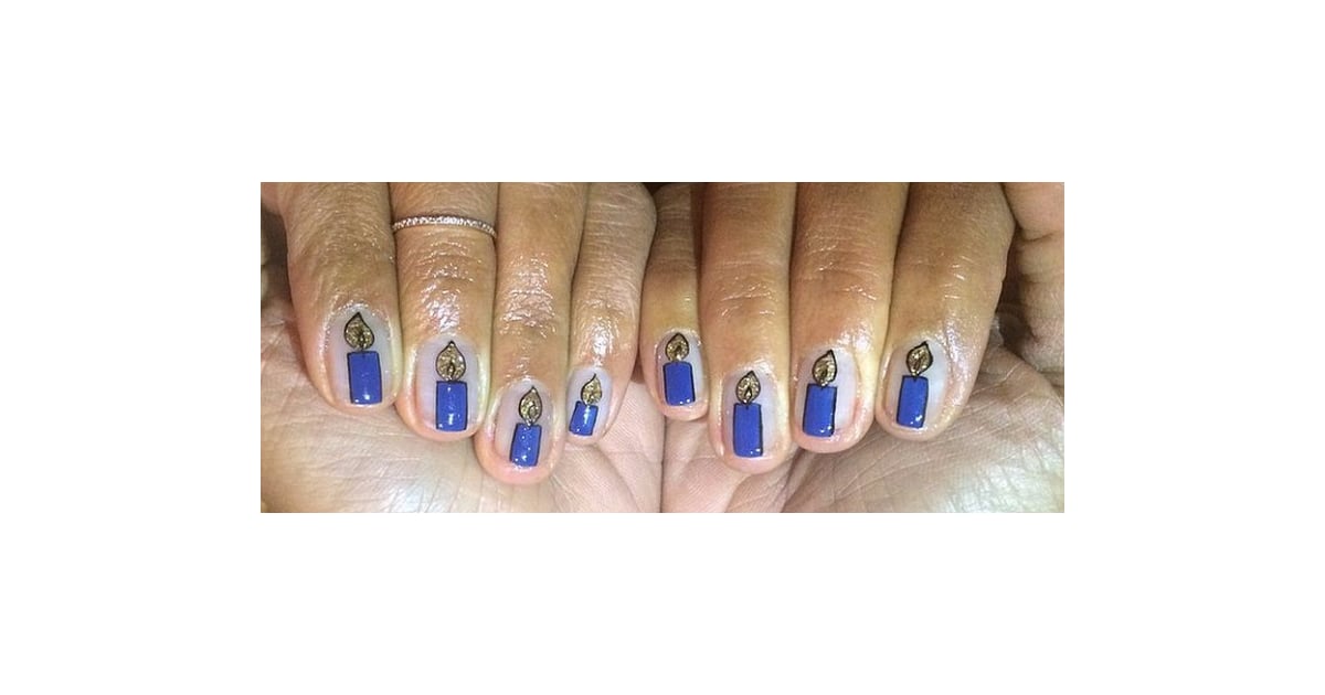 Jewish Holiday Nail Art Ideas | POPSUGAR Beauty
