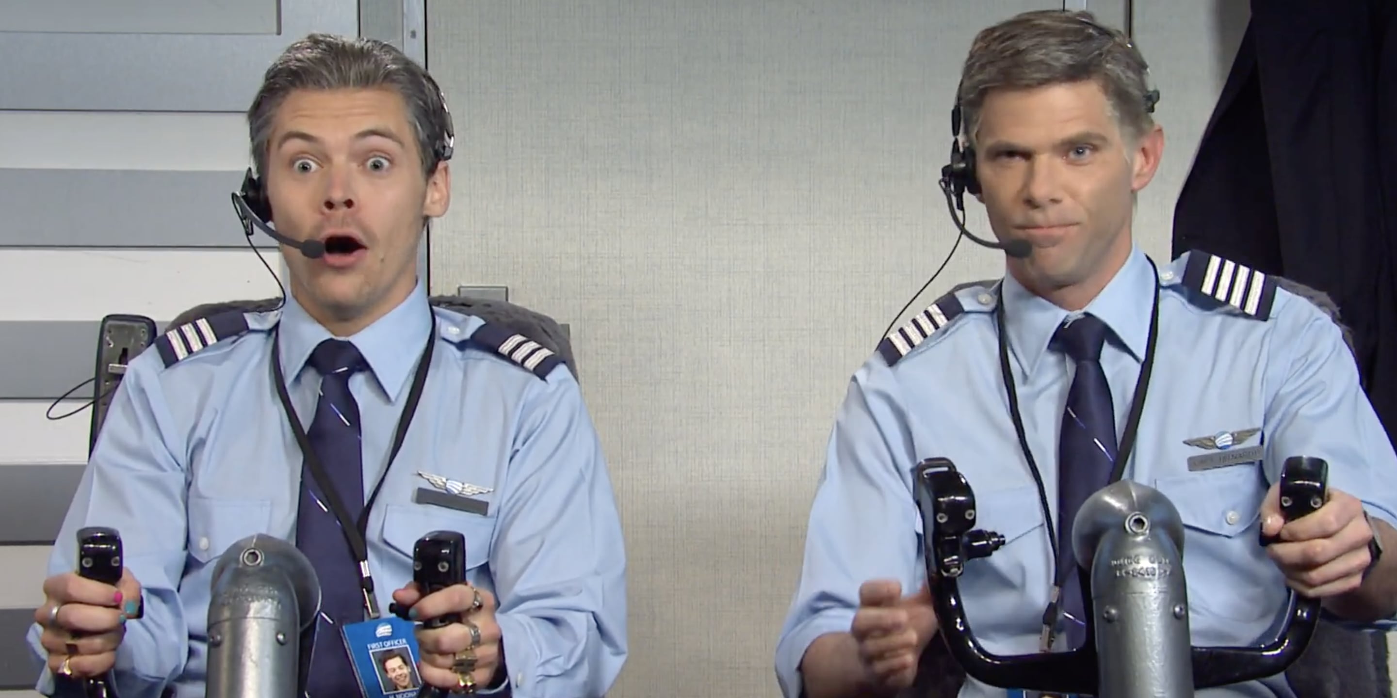 Snl Airline Pilots Sketch Video Ps Entertainment