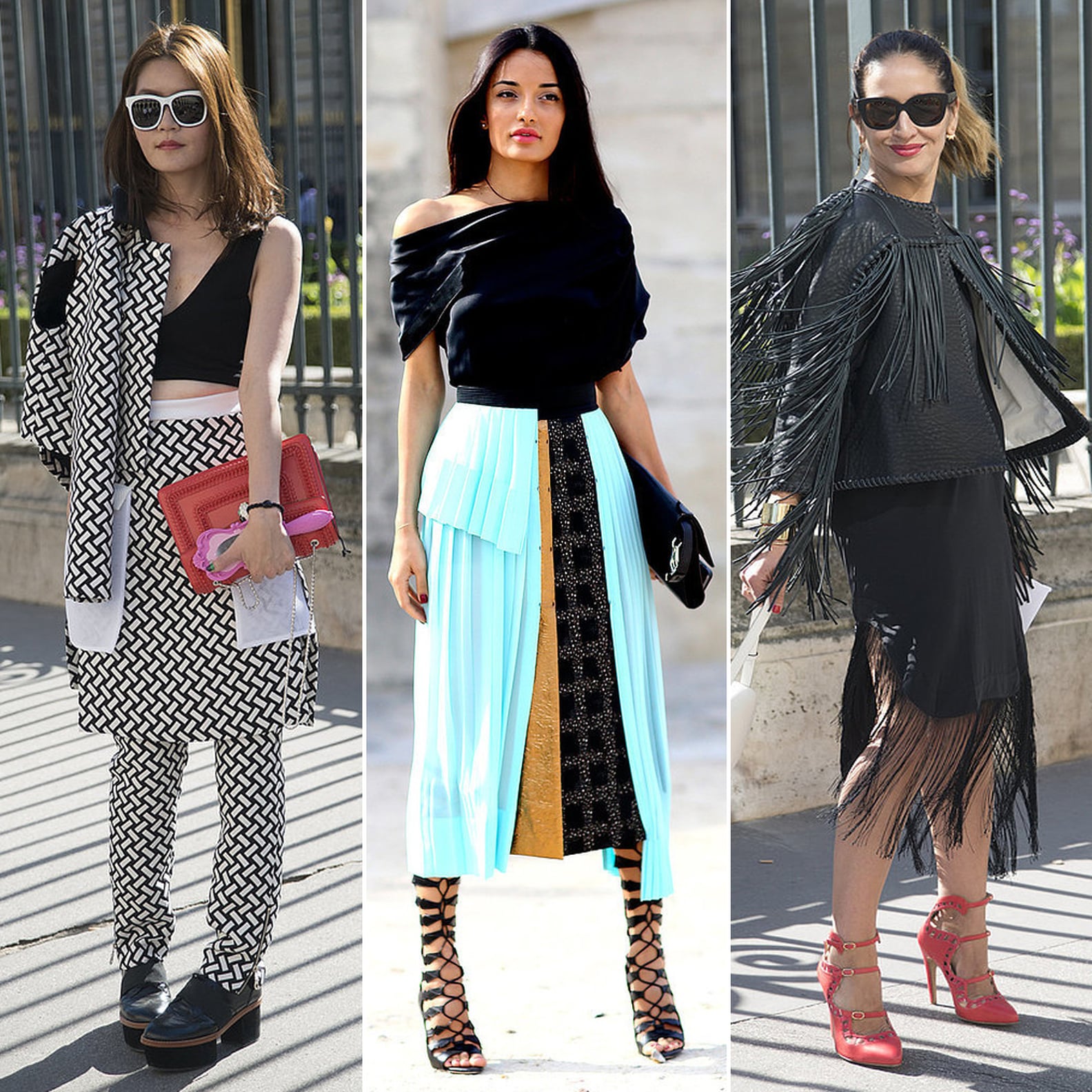 Street Style Trends at Fashion Week Spring 2015 | POPSUGAR Fashion