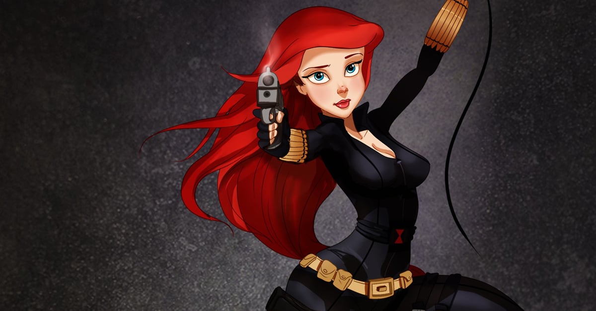 Disney Princesses as Superheroes | PS Love