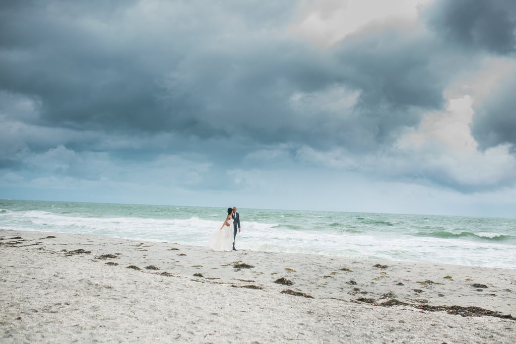 First Look Wedding Photo Shoot On The Beach Popsugar Love And Sex Photo 112