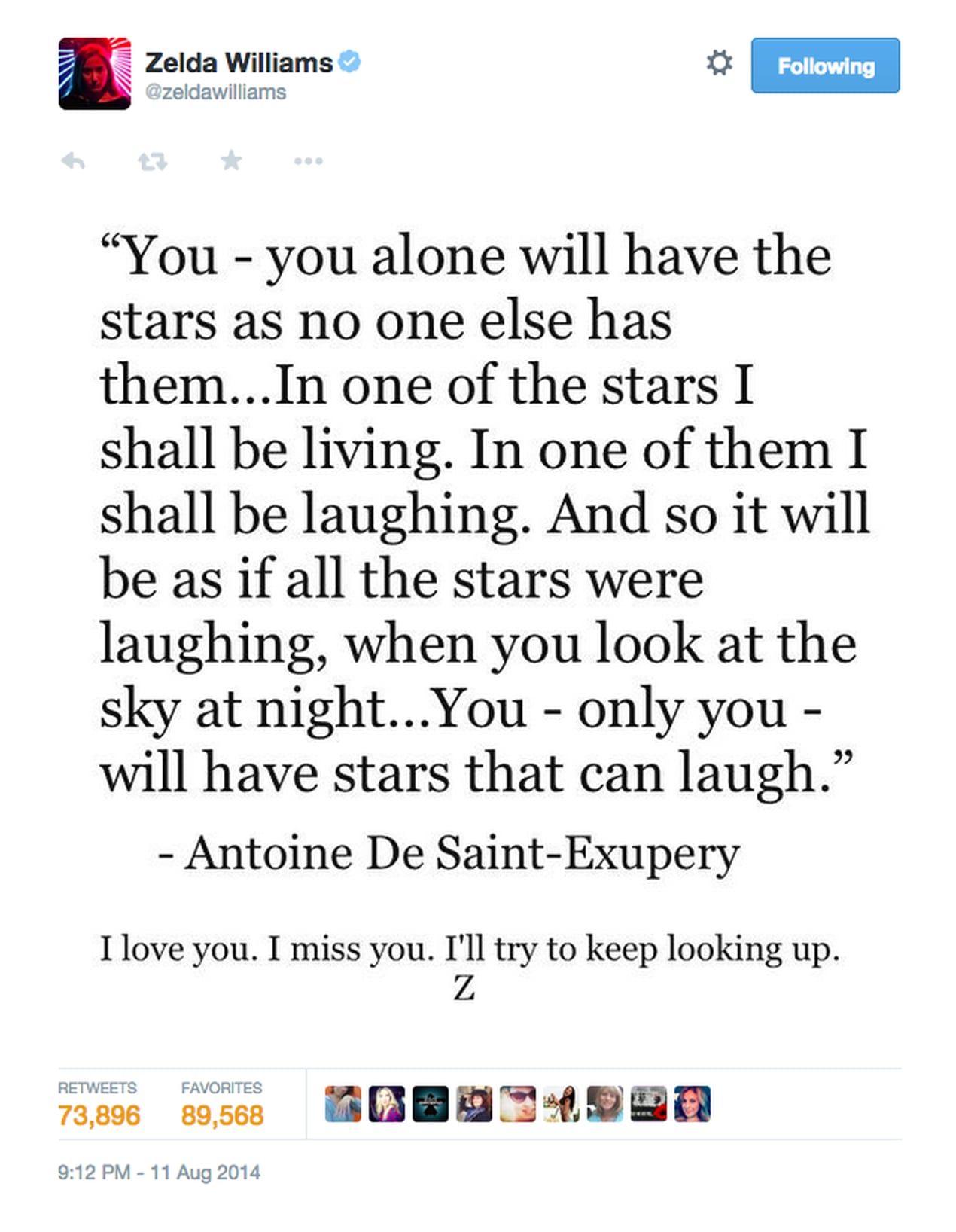 Viral Celebrity Tweets From 2014 Ps Celebrity