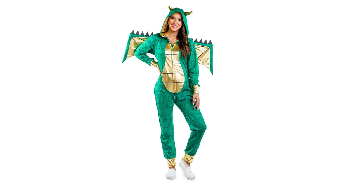 Women's Dragon Costume | Best Onesies For Adults to Wear on Halloween ...