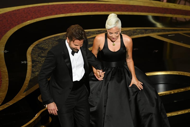 Lady Gaga and Bradley Cooper Standing Ovation at Oscars 2019 | POPSUGAR ...