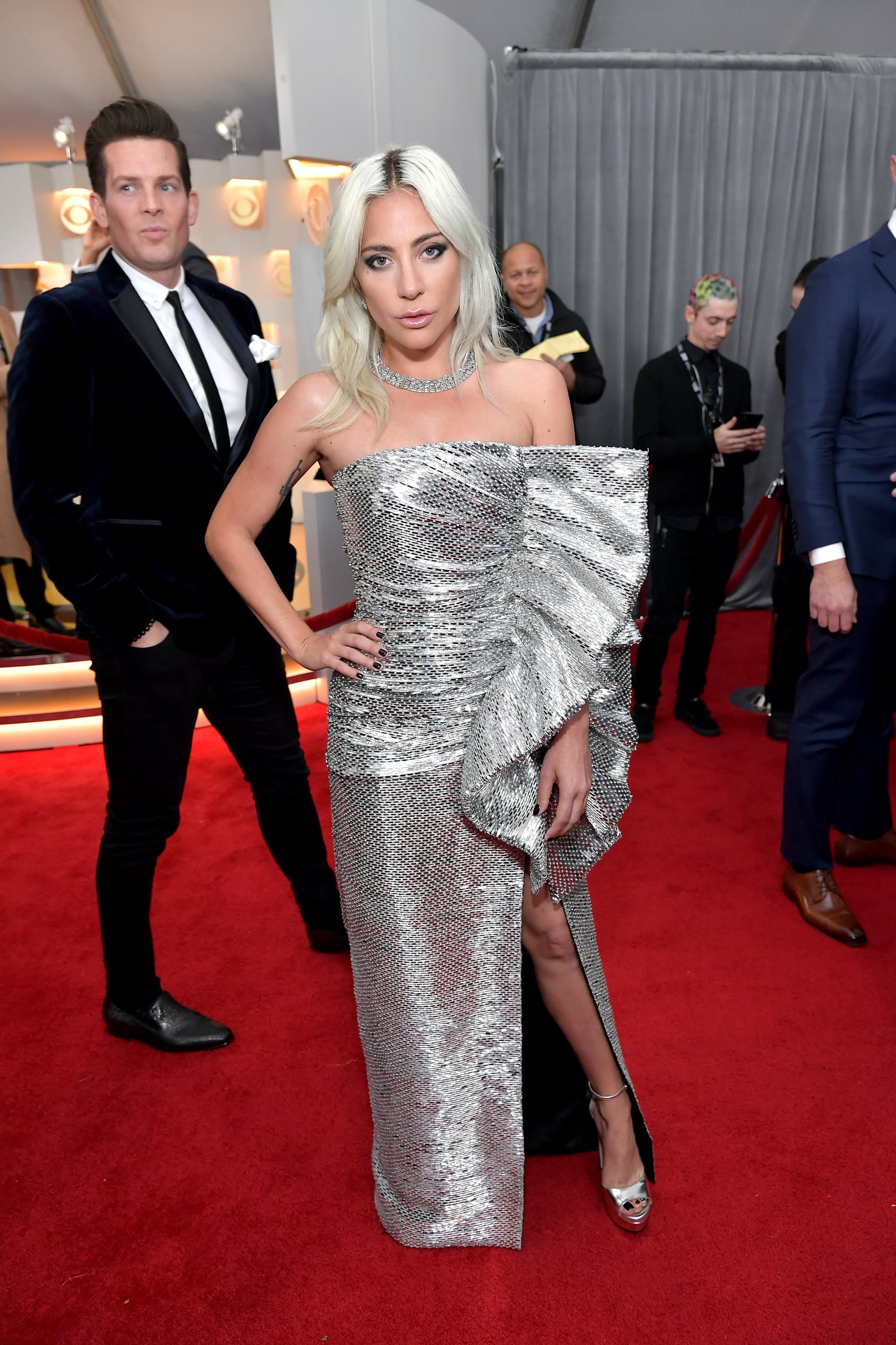 Lady Gaga's Celine Dress at the 2019 Grammys | PS Fashion