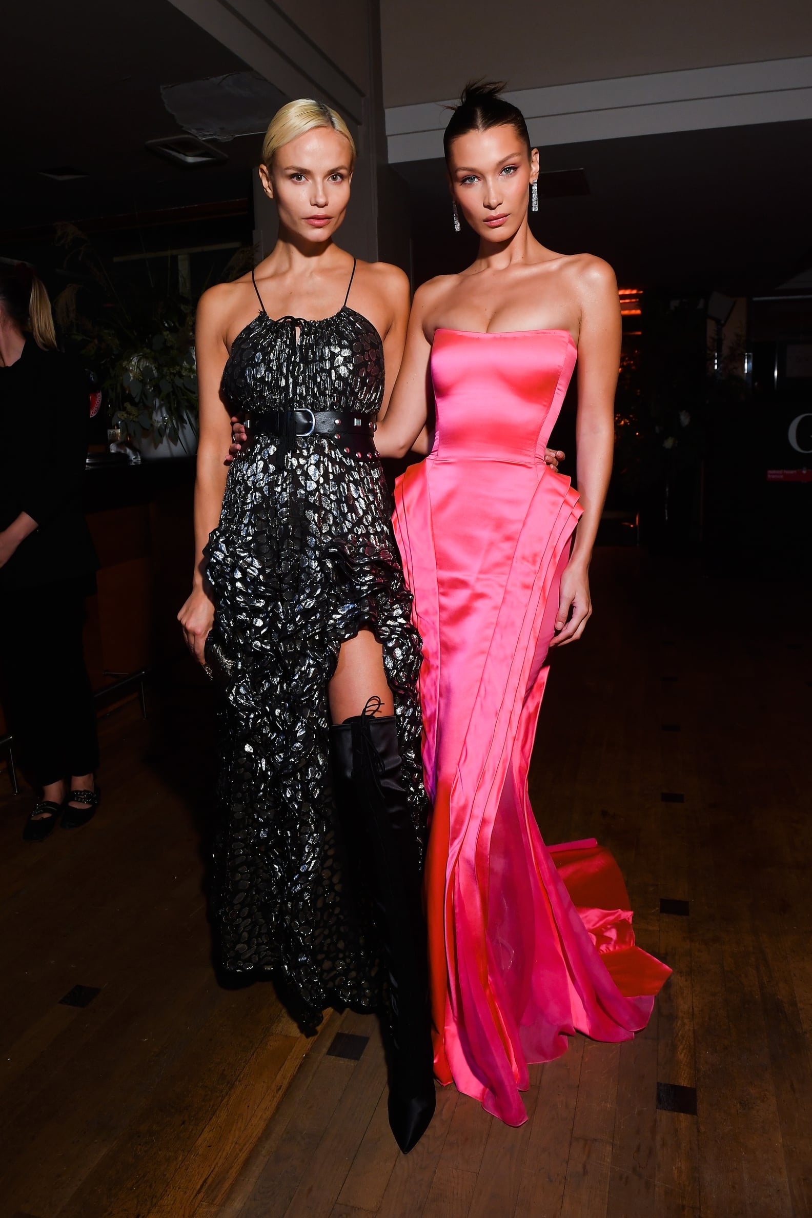 Bella Hadid's Pink Gown in Paris 2018 | PS Fashion