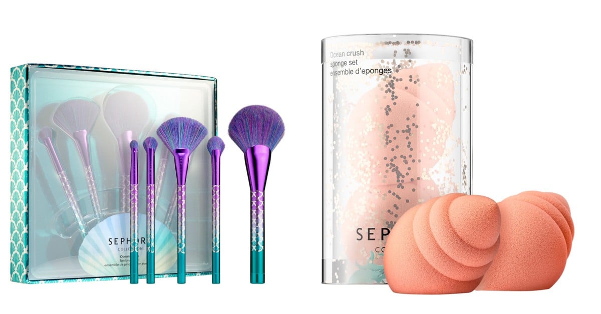 ocean makeup brushes