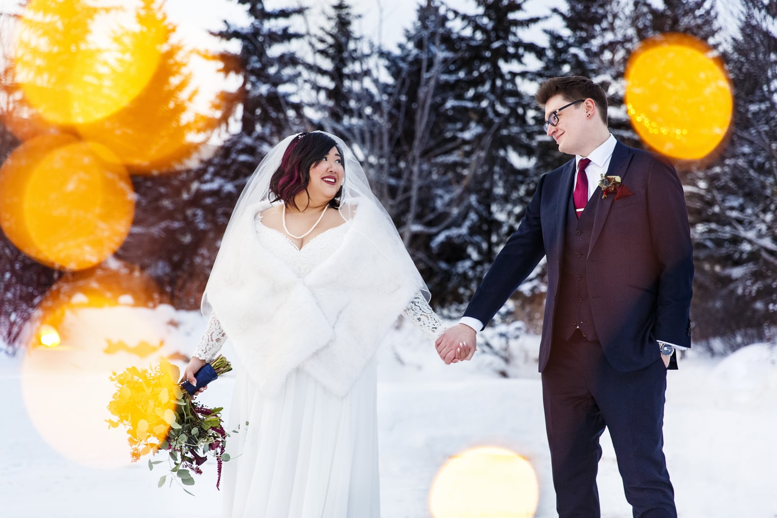 Snowy Winter Wedding | PS Love