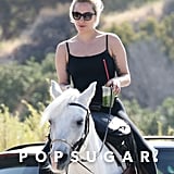Lady Gaga Riding Her Horse in Malibu May 2016 | POPSUGAR Celebrity