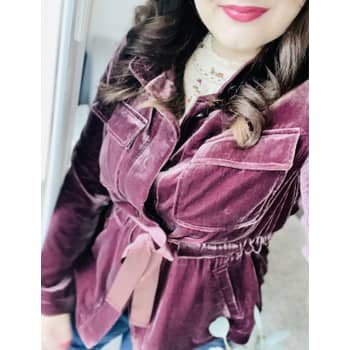 Loft Velvet Jacket Review | PS Fashion