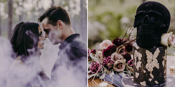 Witch-Inspired Halloween Wedding Shoot | POPSUGAR Love & Sex Witch-Inspired Halloween Wedding Shoot | POPSUGAR Love & Sex