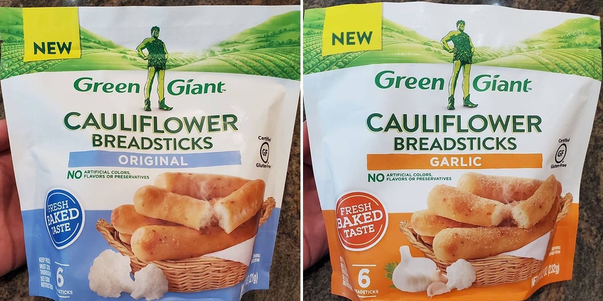 Green Giant Has New Cauliflower Breadsticks In 2 Flavors | PS Food