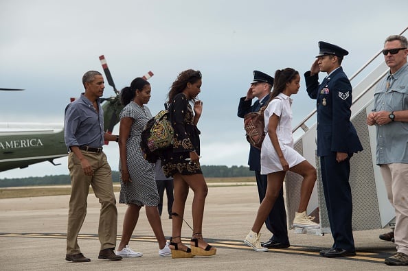 Michelle Obama Wearing Converse August 2016 | POPSUGAR Fashion