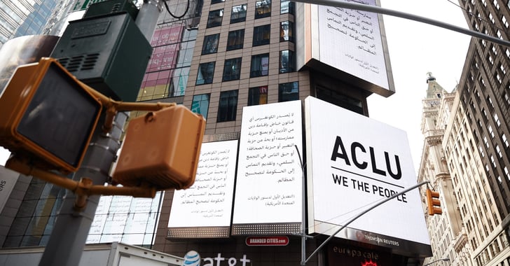 ACLU "We the People" Campaign Billboards | POPSUGAR News