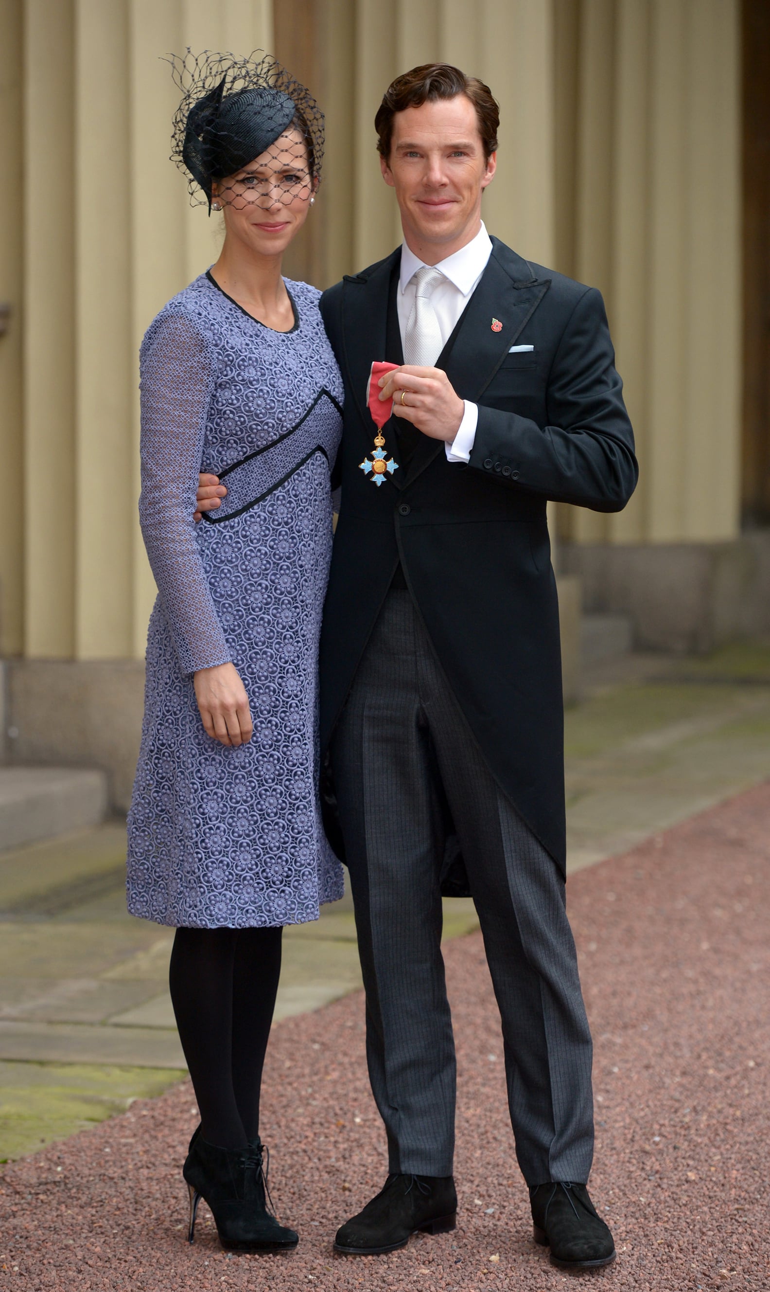 Sophie Hunter in Burberry at CBE Ceremony | PS Fashion