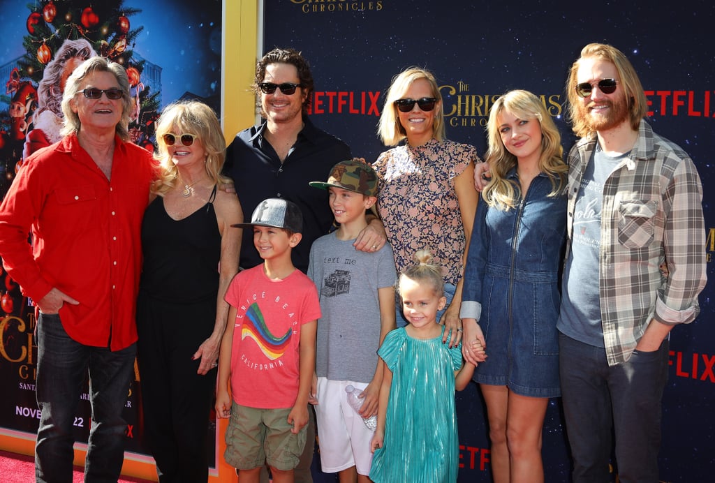 Kurt Russell's Family at The Christmas Chronicles Premiere | POPSUGAR ...