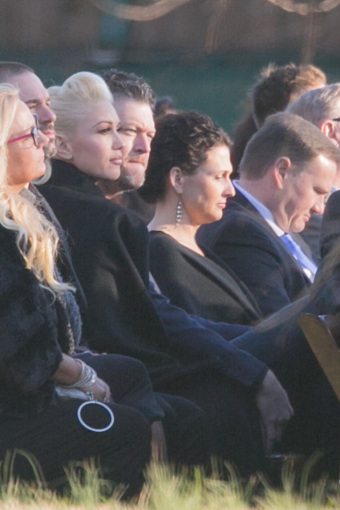 Gwen Stefani and Blake Shelton at RaeLynn's Wedding 2016 | POPSUGAR ...