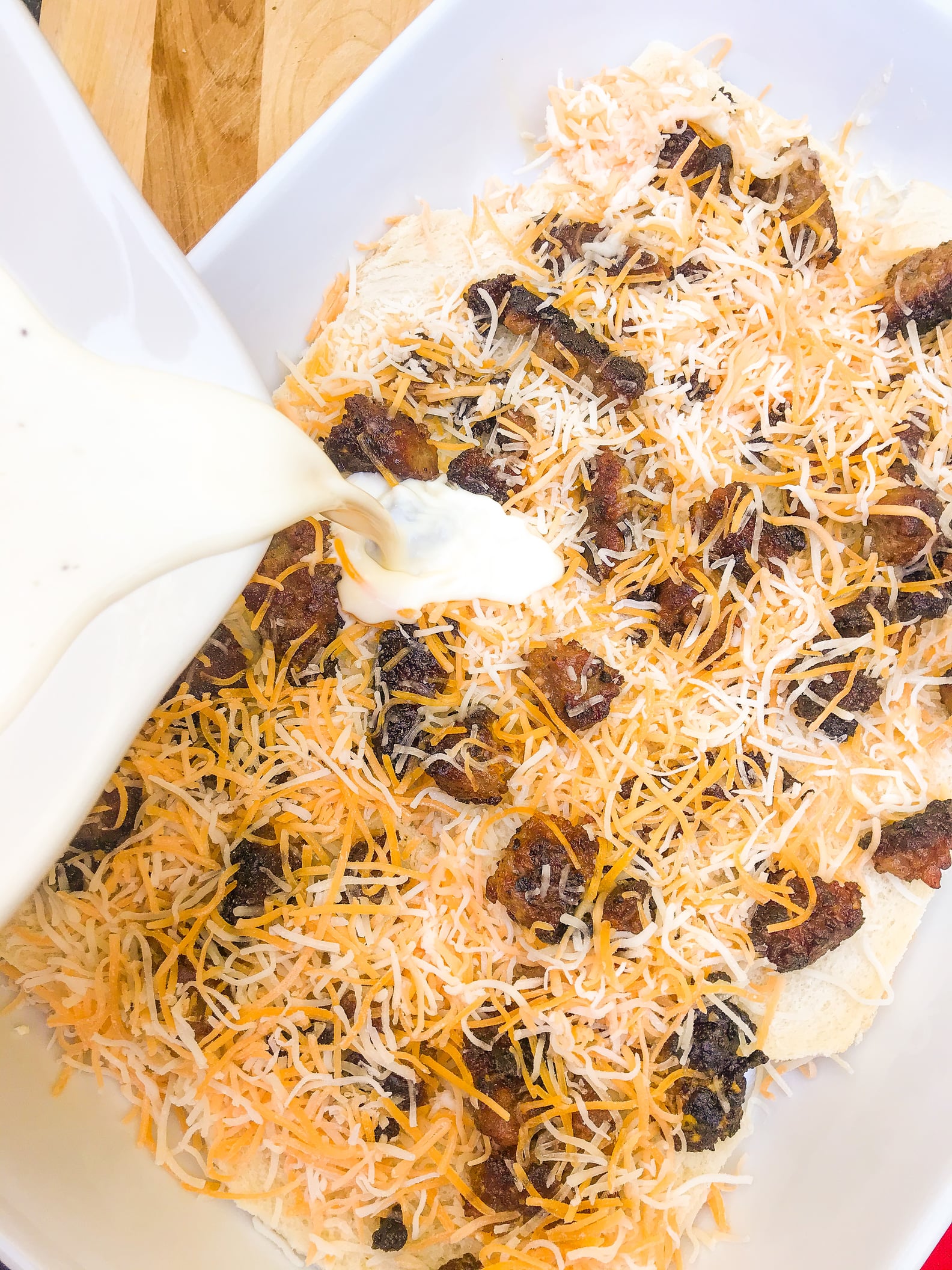 Christmas Morning Strata Recipe + Photos | PS Food