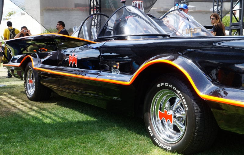 Hot-rod Batmobile from the 1960s Batman TV series. | List of All Batman ...