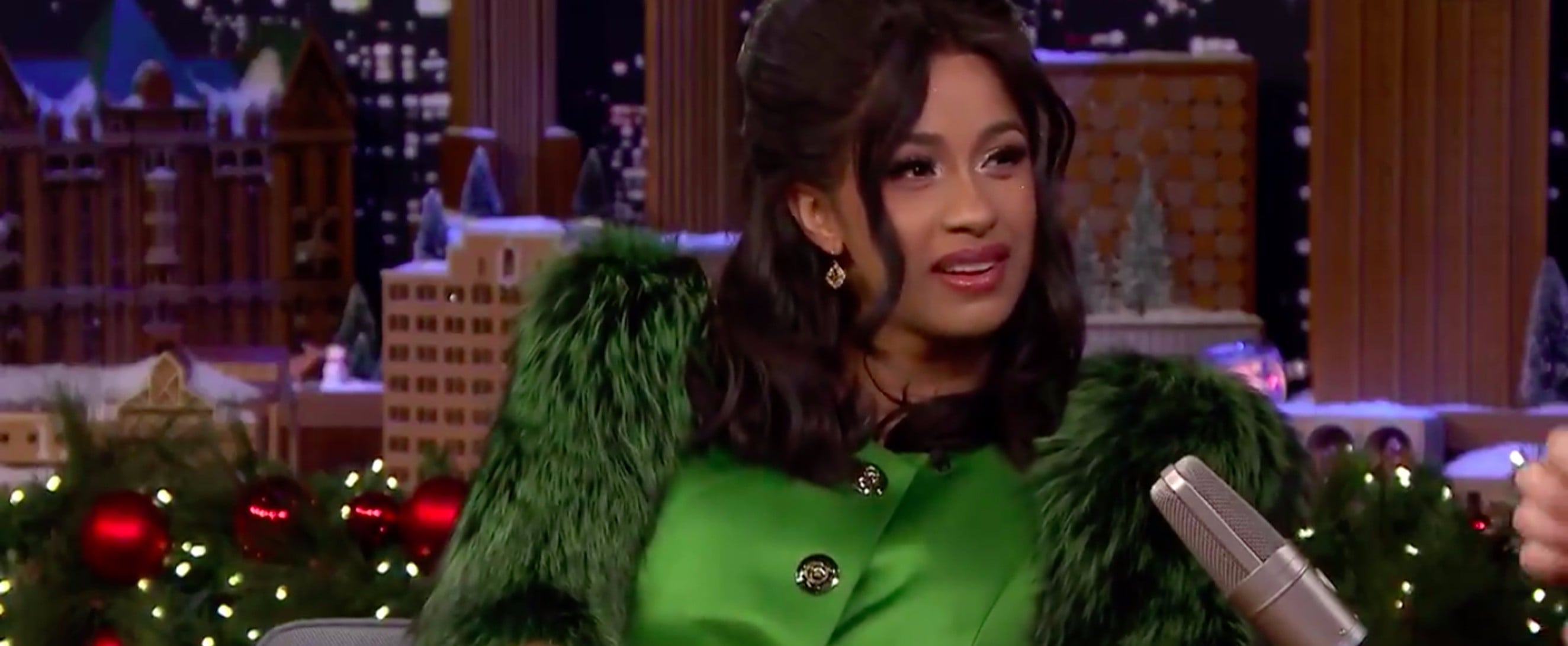 Cardi B on The Tonight Show Starring Jimmy Fallon Dec. 2017 | PS Celebrity
