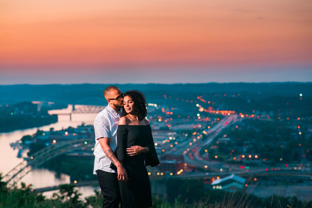 Sunset City Engagement Shoot | POPSUGAR Love & Sex