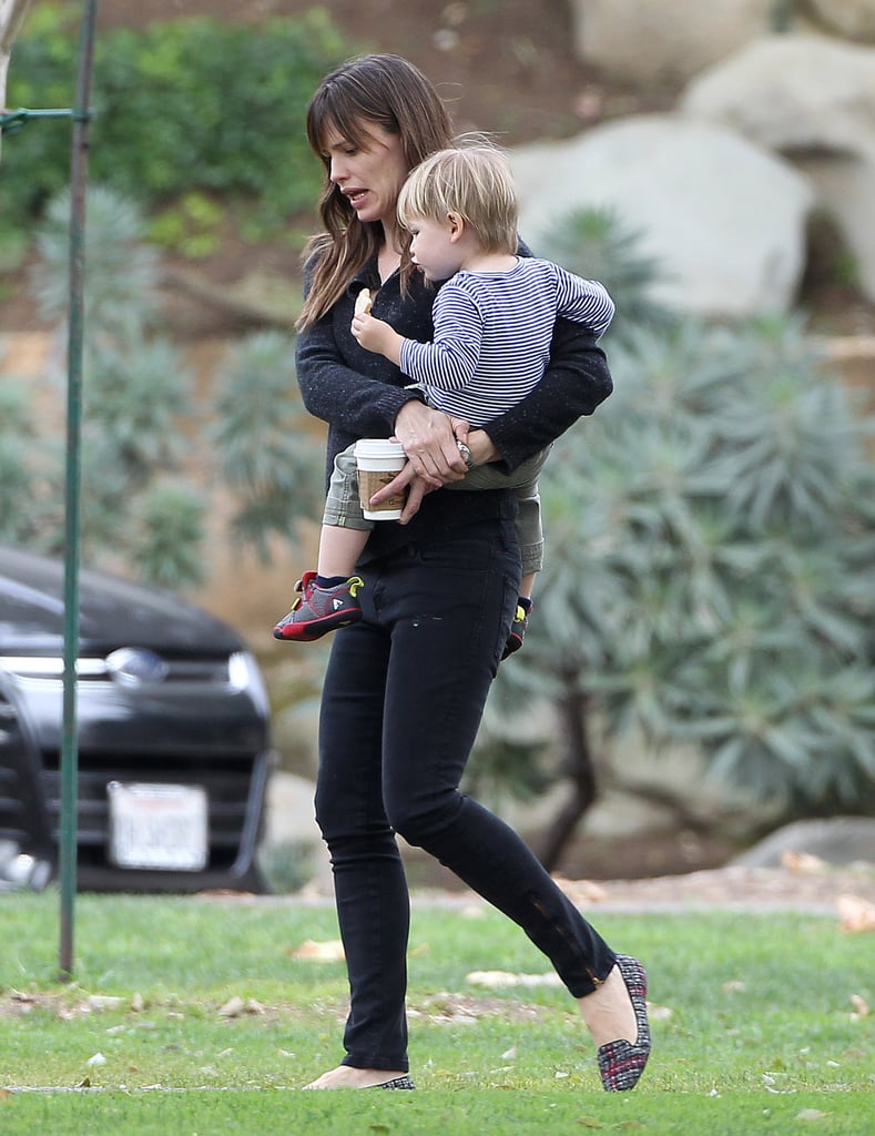 Jennifer Garner and Samuel Affleck at the Park in LA | POPSUGAR Celebrity