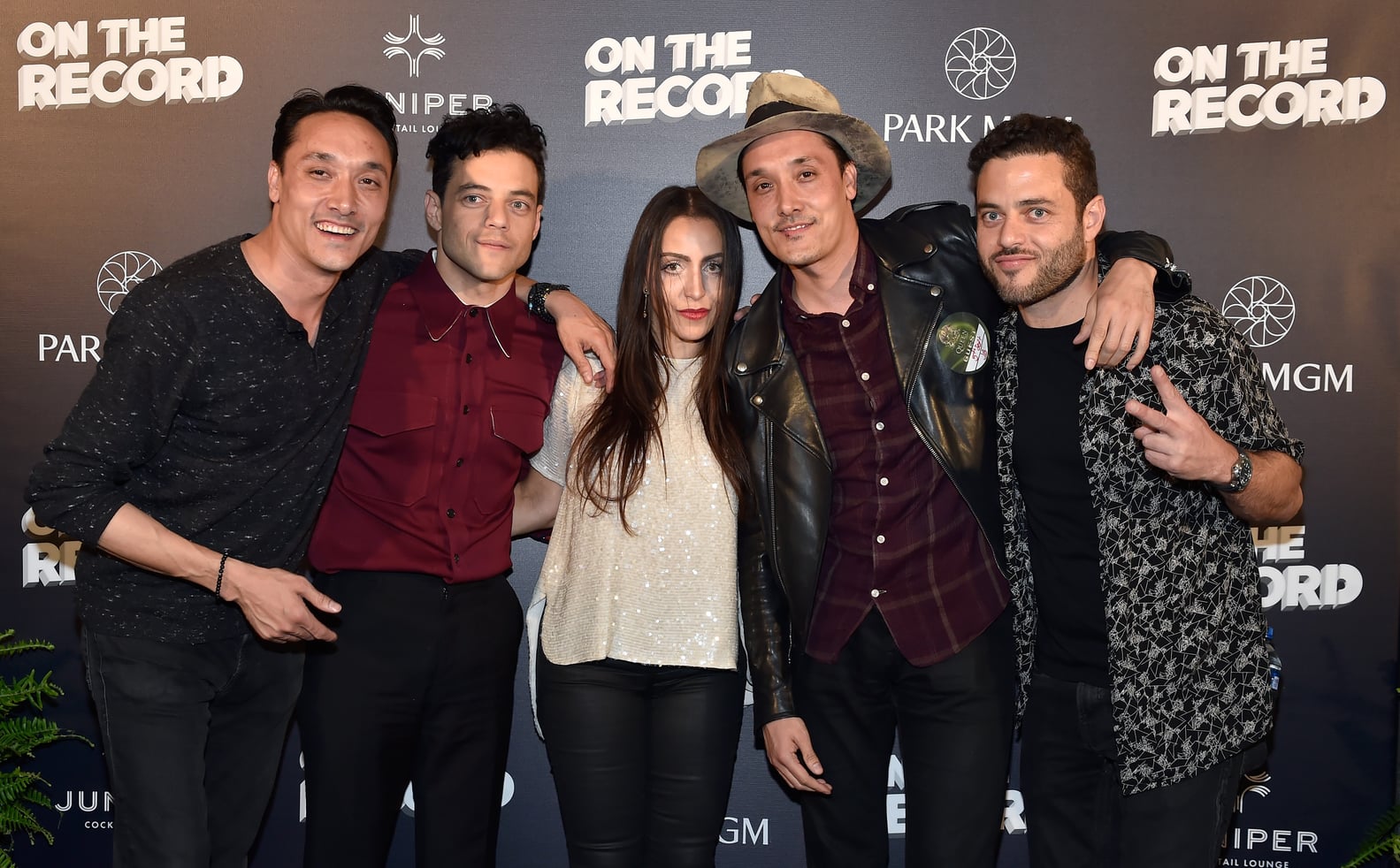 Rami Malek With Twin Sami Pictures | PS Celebrity