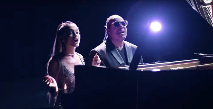 Ariana Grande and Stevie Wonder "Faith" Video | POPSUGAR Entertainment