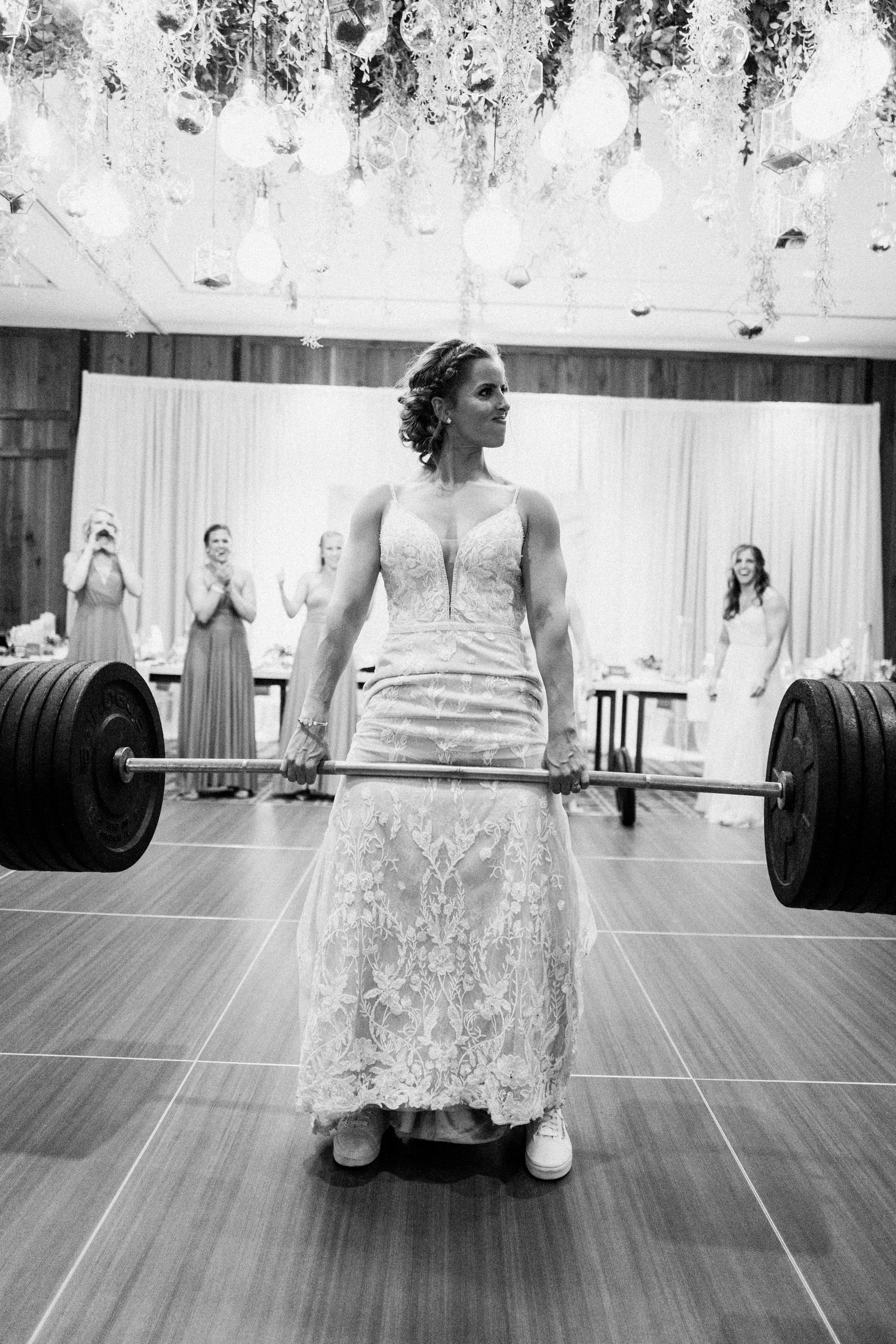 This CrossFit Couple Had a Deadlift Contest at Their Wedding | PS Fitness