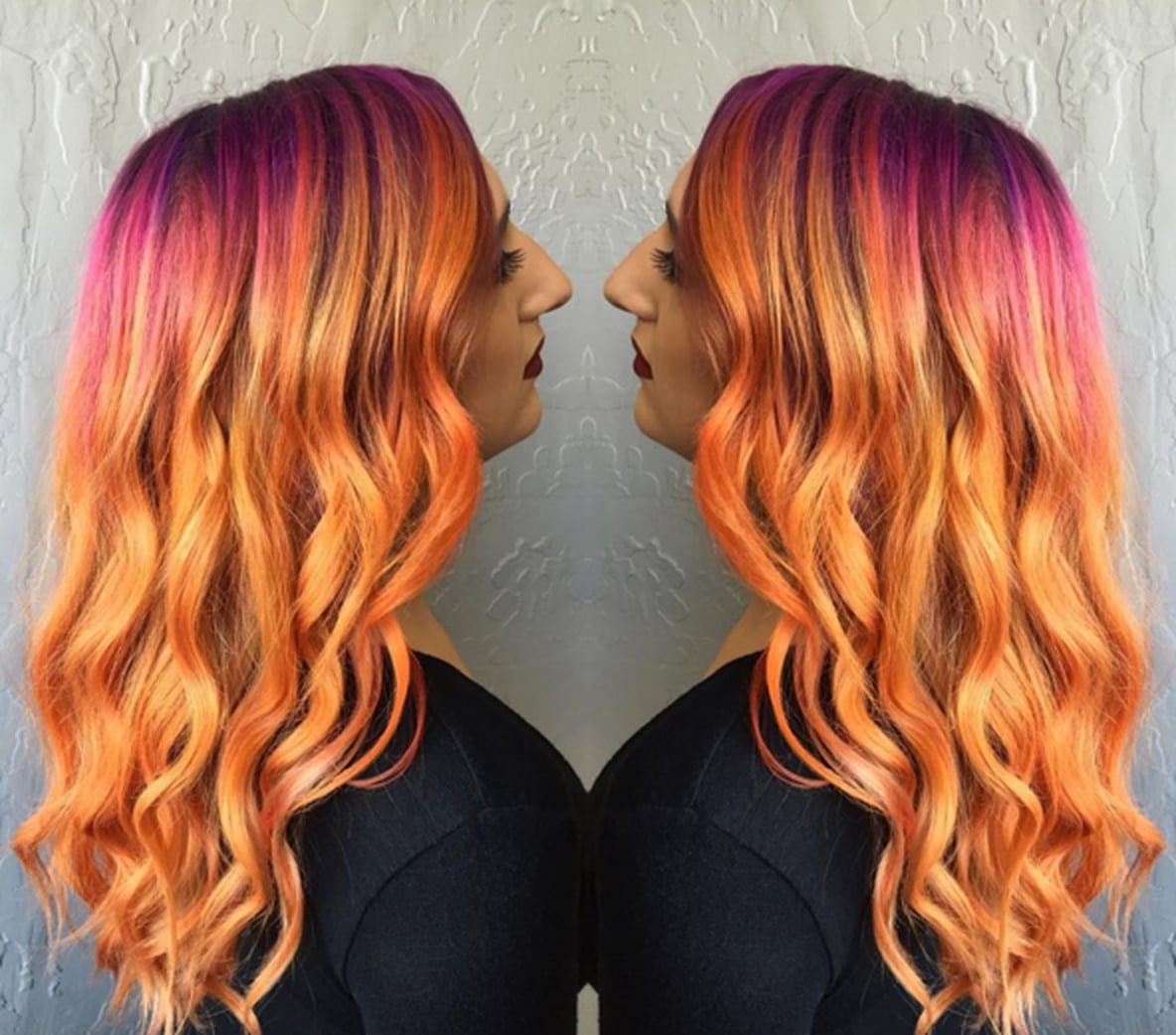 Sunset Hair Color Trend | POPSUGAR Beauty